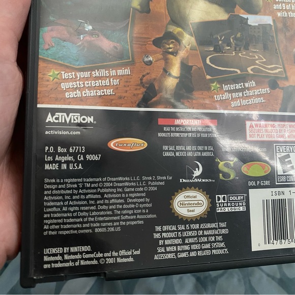 Nintendo | Video Games & Consoles | Shrek 2 Gamecube Game Untested ...